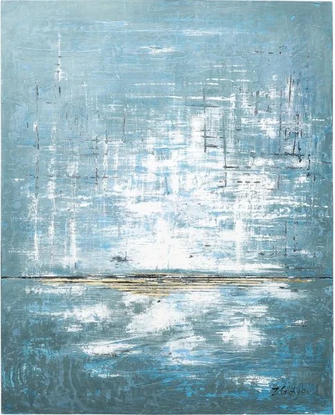 Olejomalba Abstract Blue One 150×120 cm