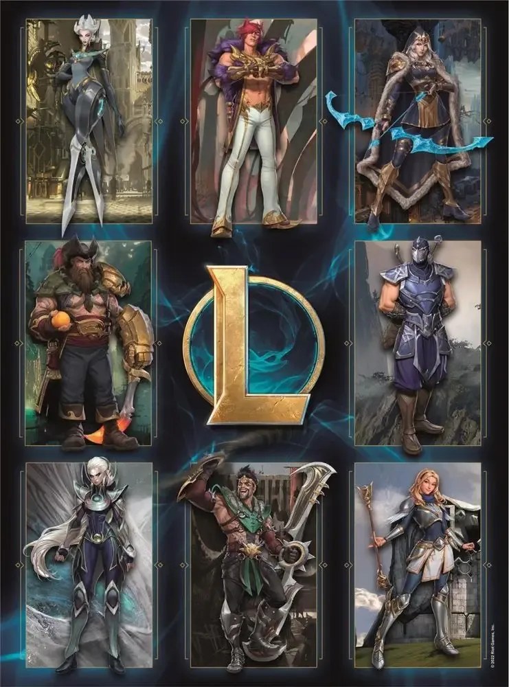 Clementoni - Puzzle 500 LEAGUE of Legends