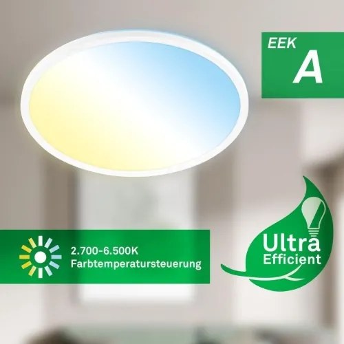 LED svítidlo BRILONER Tava A průměr 42cm 14W stmívatelné CCT bílé 3884016