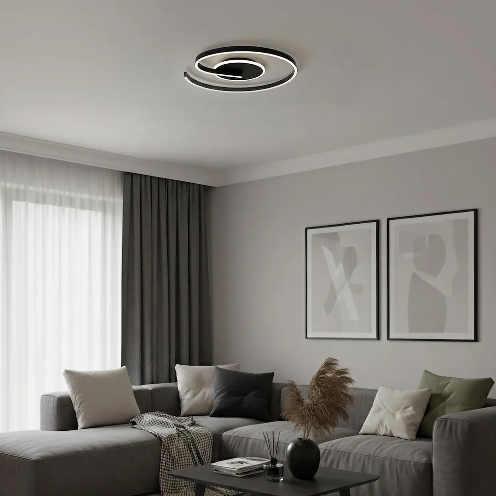 Stropní LED svítidlo Lorenzo, 1x LED 22w, 4000k, b