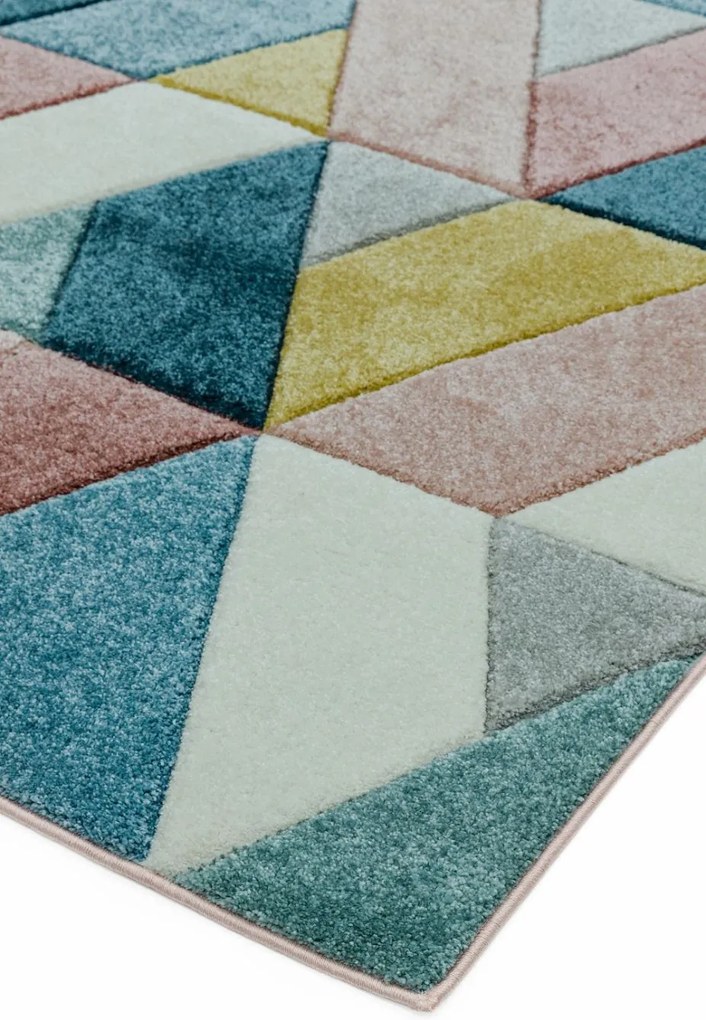 Barevný koberec Furla Rhombus Multi Rozměry: 120x170 cm