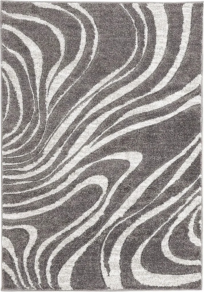 Oriental Weavers, Kusový koberec Castro Carved 162/NQ2F, 160x235, šedá, kancelář