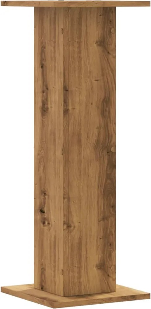Stojany na rostliny 2 ks dub artisan 30 x 30 x 80 cm kompozit 3307872