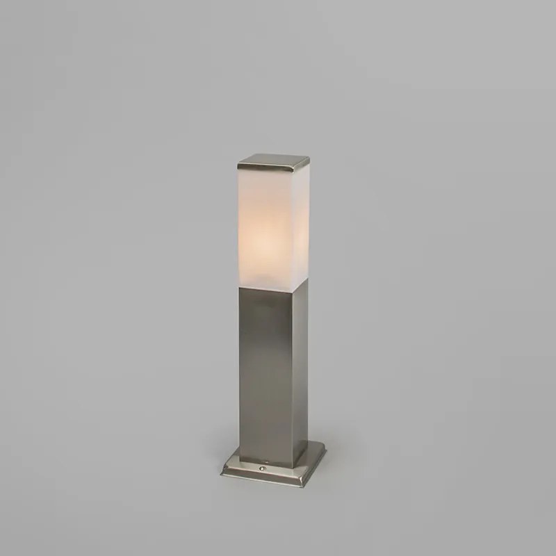 Venkovní lampa ocel 45 cm IP44 - Malios se zemním hrotem a kabelem