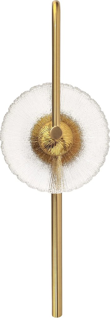 Toolight Toolight, LED nástěnné svítidlo 53x18cm, 3W, 3000K, LHJ072-W, zlatá matná, OSW-50032