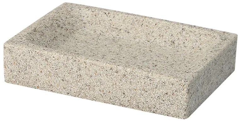 BISK Erga Sand, miska na mýdlo na postavení, písková, ERG-01597