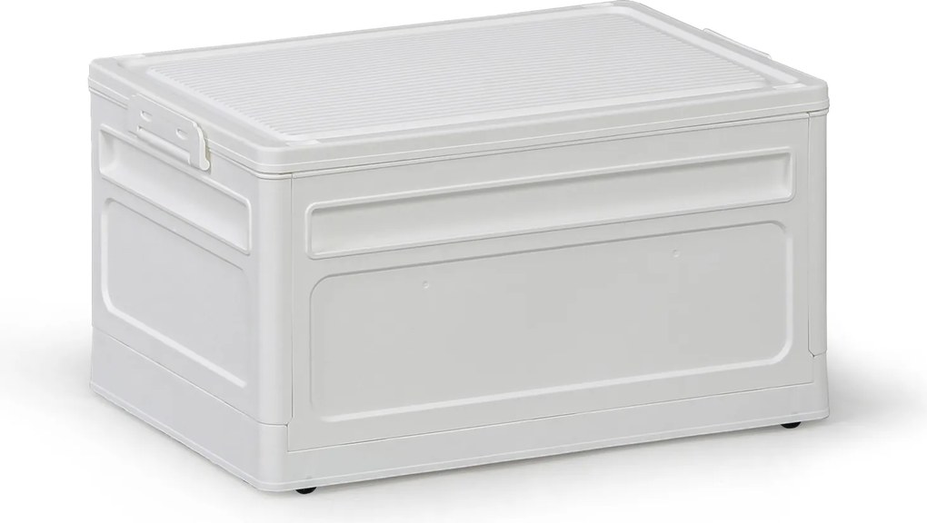Skládací úložný regálový box L 37 l, 459x320x250 mm, bílý