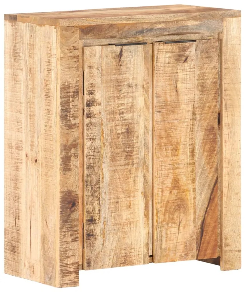 Příborník 59 x 33 x 75 cm hrubé mangovníkové dřevo 320212