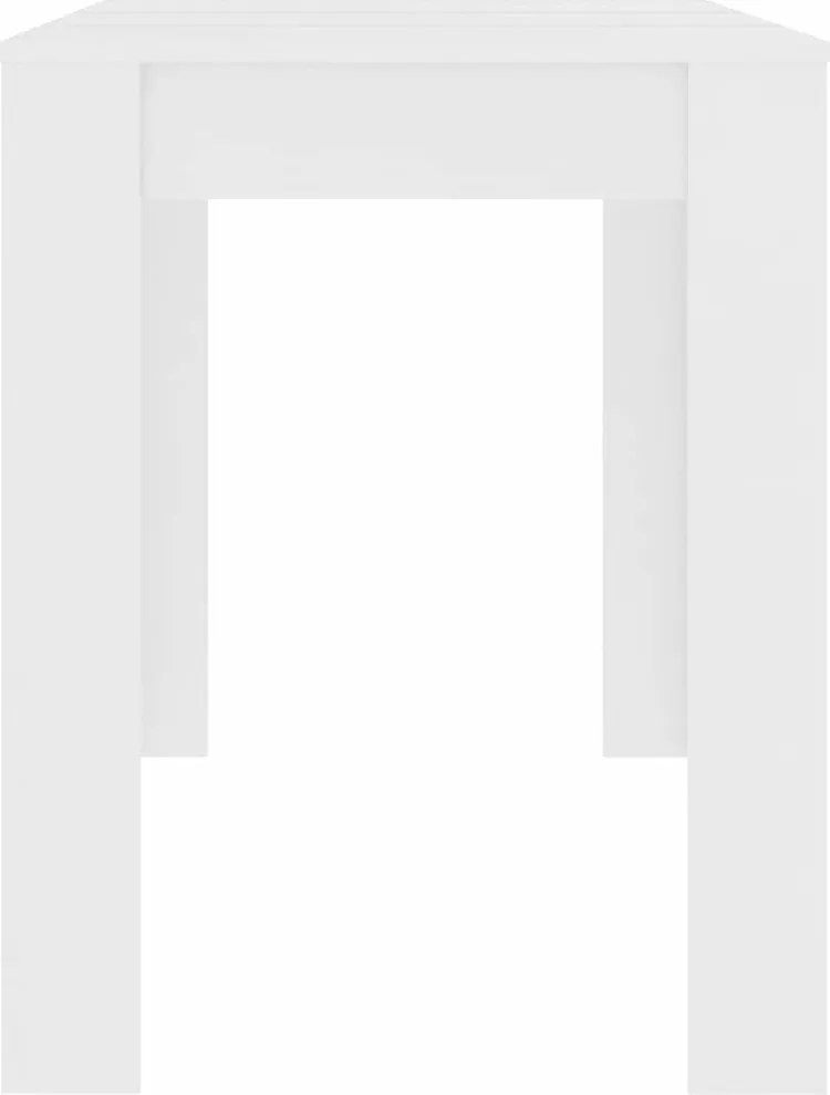 vidaXL Jídelní stůl 120 x 60 x 76 cm kompozitní dřevo [800432] Barva: kouřový dub