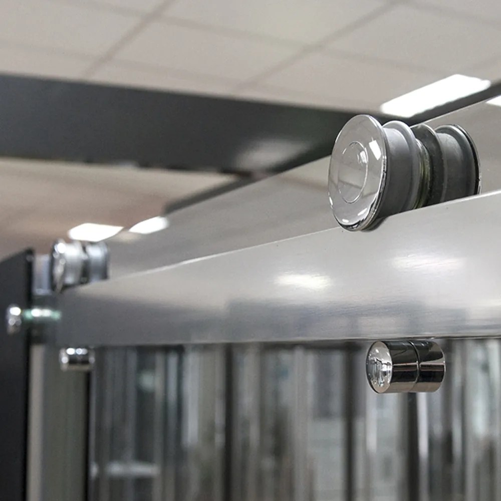 Roth Ambient Line obdélníkový sprchový kout 120 x 80 x 202 cm brillant transparent AMD2/1200_AMB/800 Koupelny Bernold