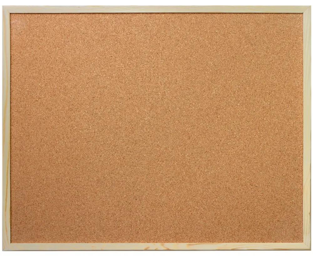 Korková tabule na poznámky, 40x50 cm, EMAKO