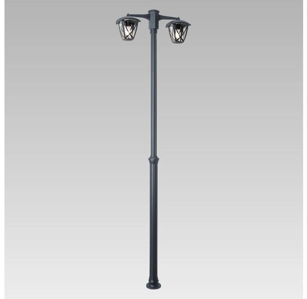 Prezent 39031 - Venkovní lampa SPLIT 2xE27/60W/230V IP44