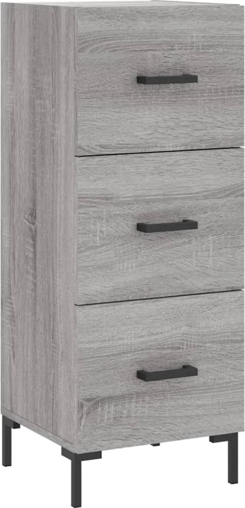 Skříň highboard šedá sonoma 34,5 x 34 x 180 cm kompozitní dřevo 3198855