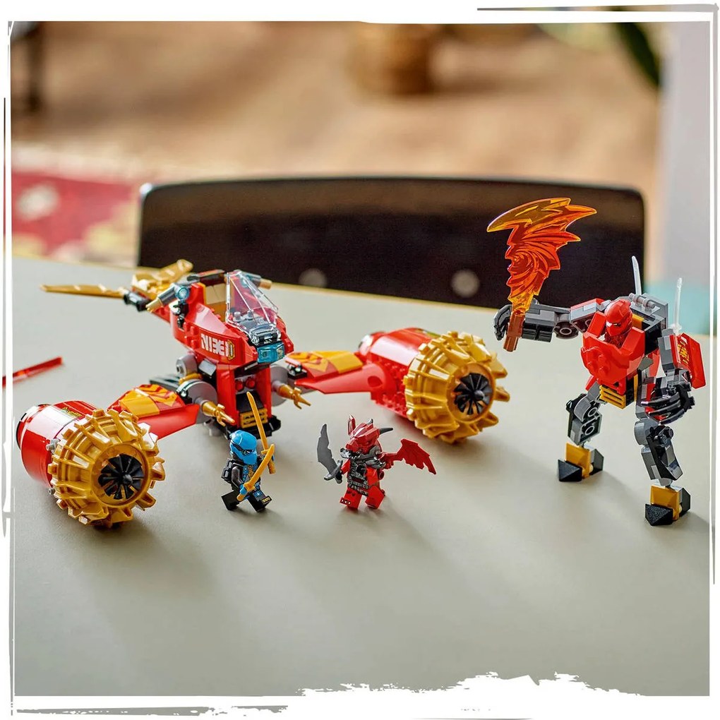 LEGO NINJAGO Kaiův bouřný jezdec a robot 71830 STAVEBNICE 2271830