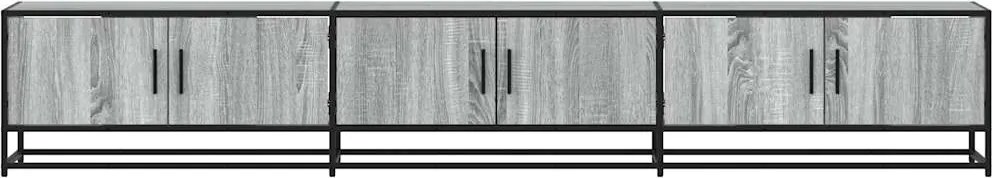 TV skříňka šedá sonoma 240 x 35 x 41 cm kompozitní dřevo 3300798