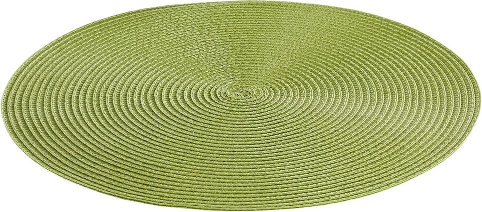 AMBIENTE Prostírání kulaté 38 cm - zelená