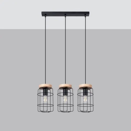 Závěsné svítidlo SOLLUX GOTTO 3L E27 3x15W bez žárovky SL.1264