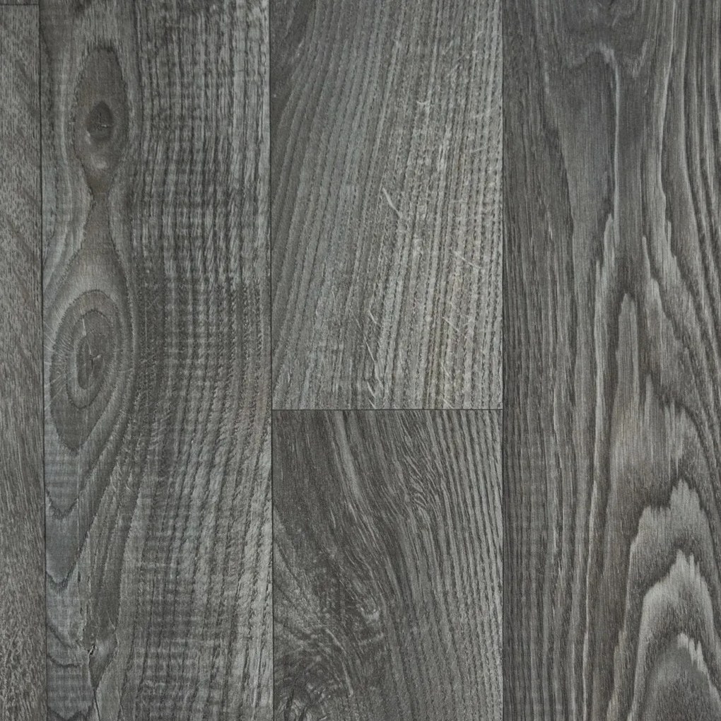 Beauflor, PVC podlaha - lino Blacktex White Oak 997D - dub, na míru, šíře 3m,4m, šedá, filc, chodba / předsíň