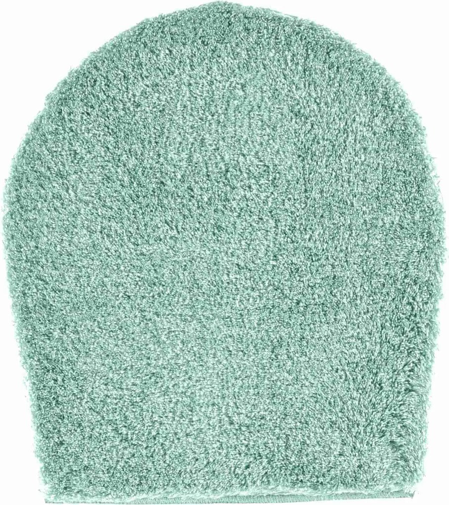 GRUND Koupelnová předložka MELANGE mentolová Rozměr: 47x50 cm - na víko od WC nebo jako podsedák na židli