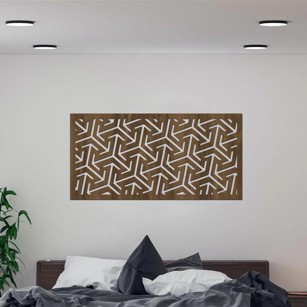 dřevo života Dekorační panel FLAKES Rozměry (cm): 20x40, Barevný vzor: Černá