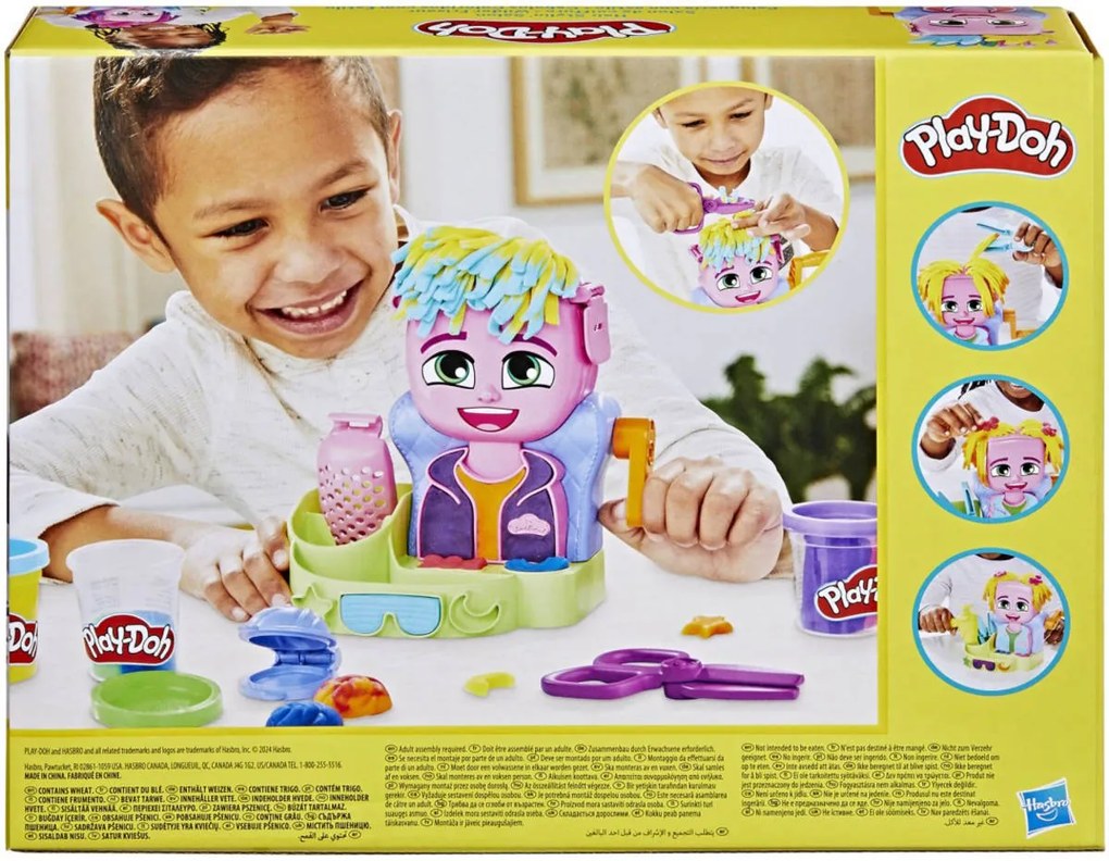 HASBRO PLAY-DOH Kadeřnický salón kreativní set s modelínou a nástroji 14f88075