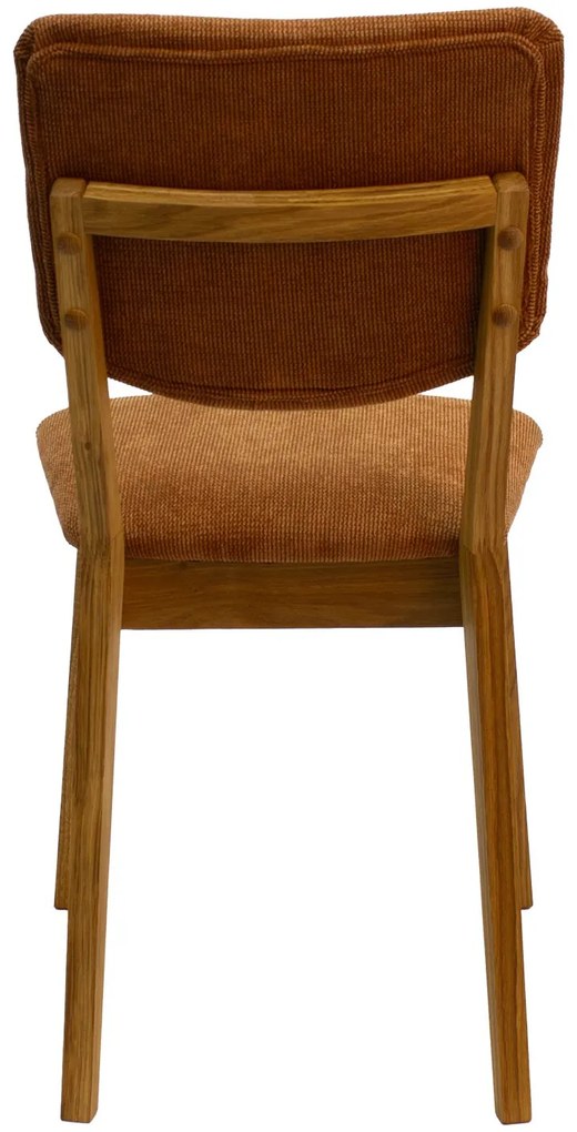 Bradop Židle čalouněná GISELA dubová Z221 | Látka: 131 - Monolith-131,Provedení: DS-Dub sonoma