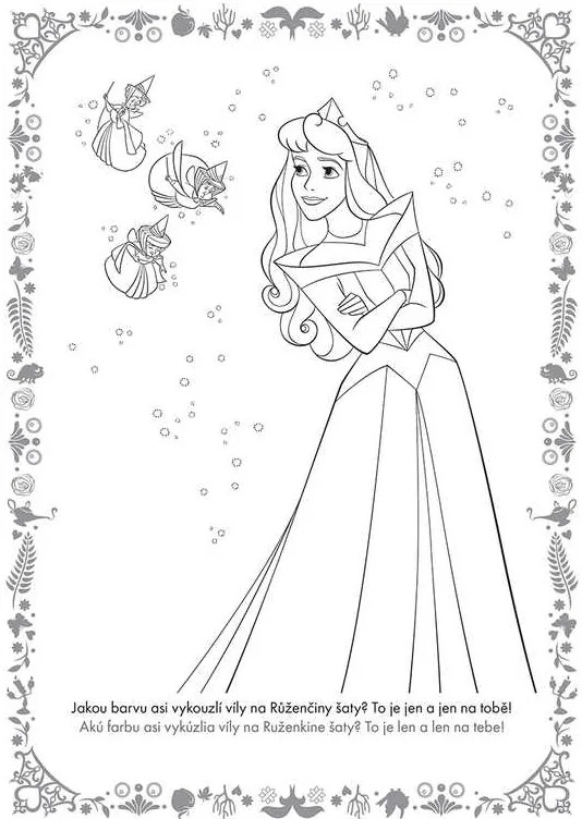 JIRI MODELS Omalovánky A4 Disney Princezny 5