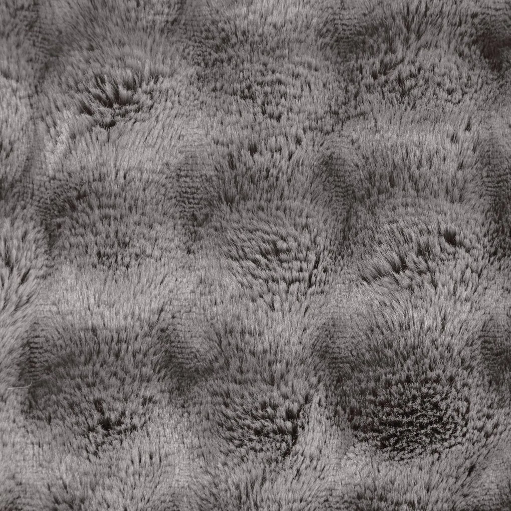 PŘEHOZ NA POSTEL LILY 200X220 CM STŘÍBRNÁ