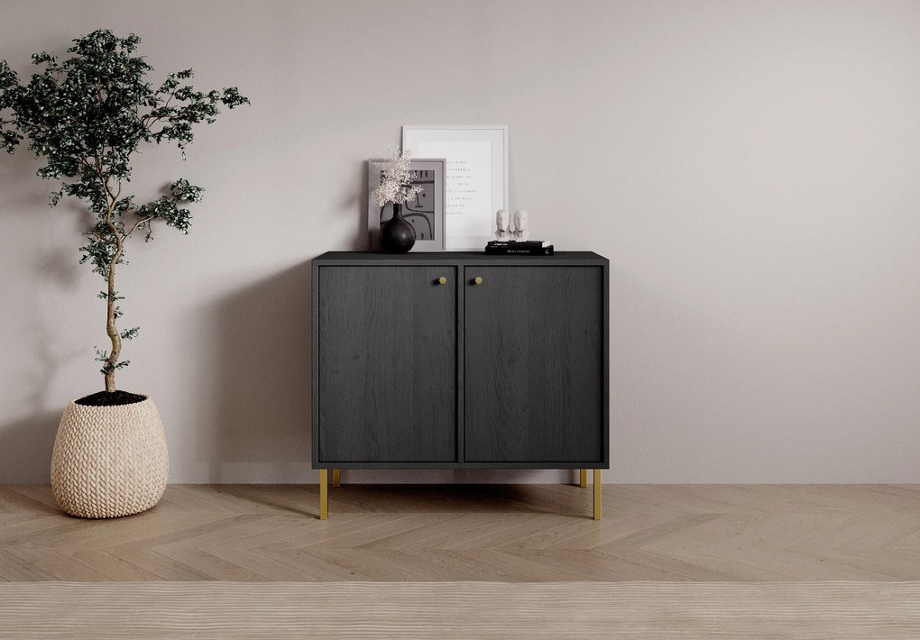 ADRK Furniture Komoda 2D Tili ADRK-CHES-TIL-2D-B