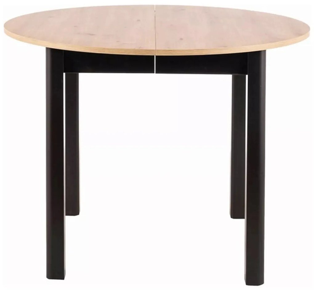Rozkládací jídelní stůl Dante I 102/144 cm dub artisan/černý