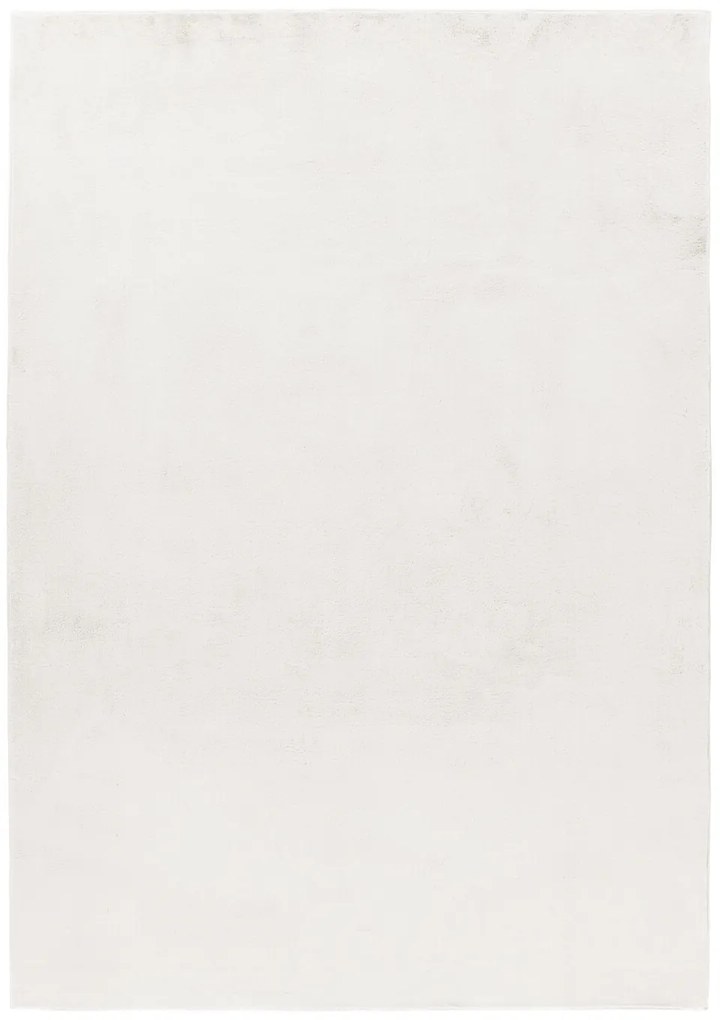 Ayyildiz, Kusový koberec Pouffy 5100 Cream, 200x290, bílá, obývací pokoj