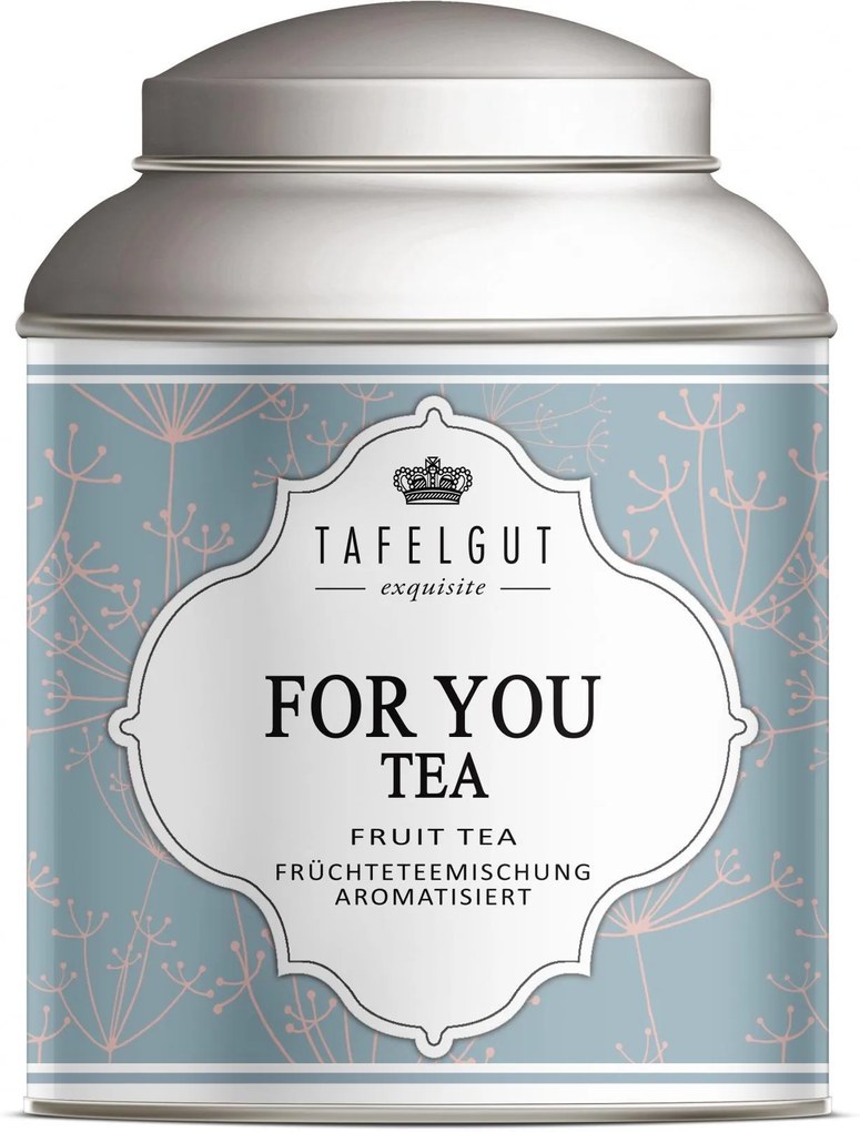 TAFELGUT Mini ovocný čaj For You Tea - 35gr, modrá barva, kov