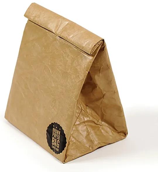 LUCKIES Termoizolační box na svačinu Brown Paper Bag