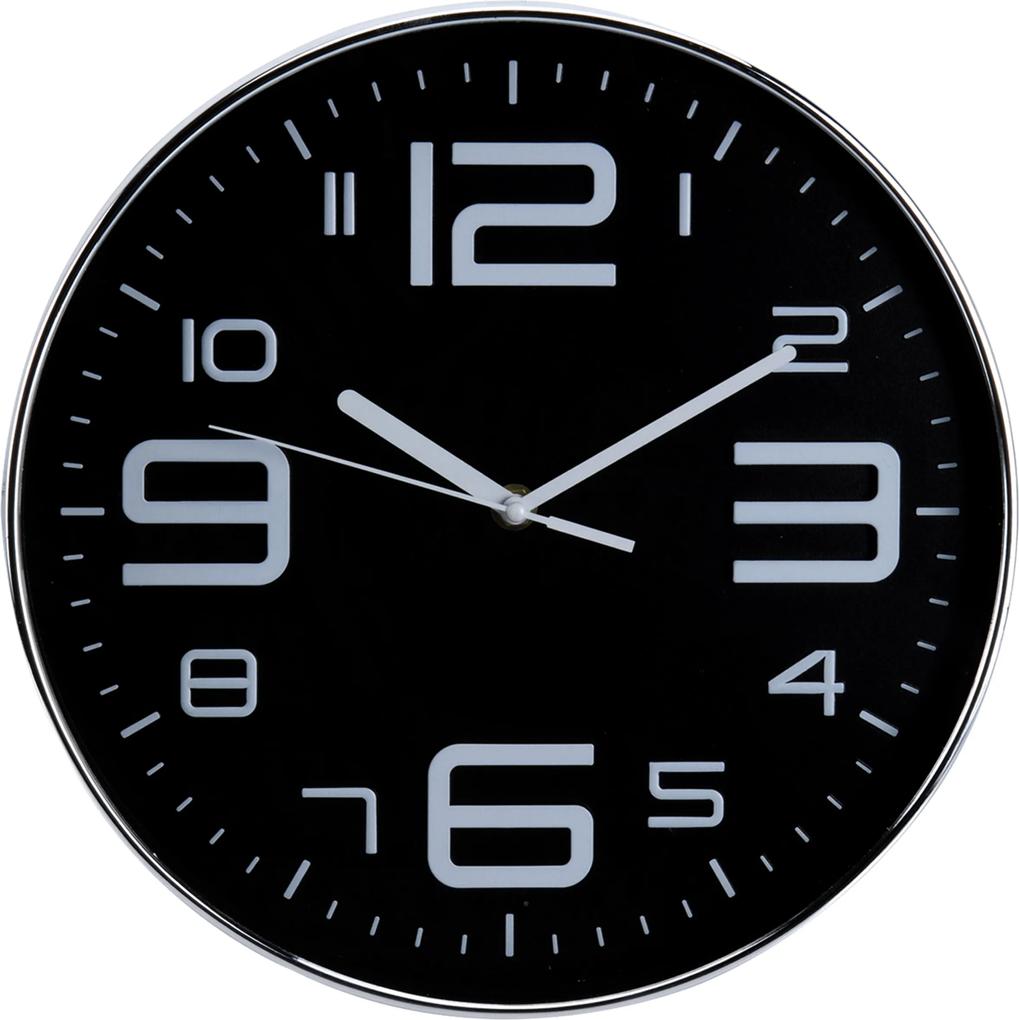 Nástěnné hodiny, kulaté, Ø 30 cm