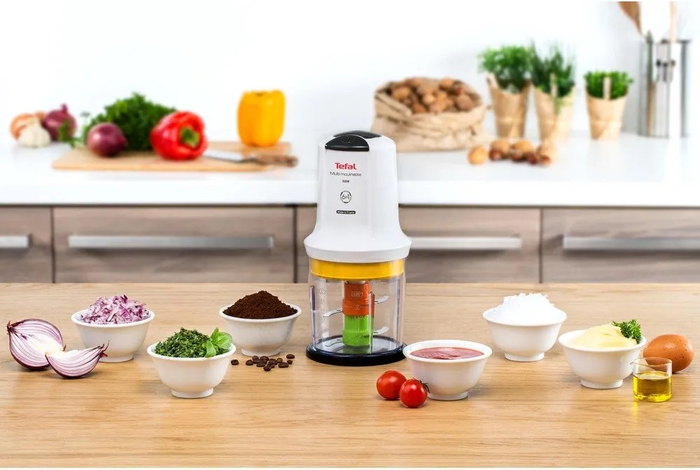 Bílý elektrický sekáček Masterchop XL MB450B38 – Tefal