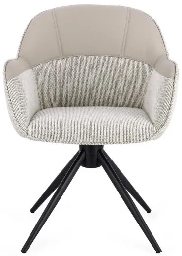 BIZZOTTO Otočné křeslo ISOTTA BEIGE 0733504