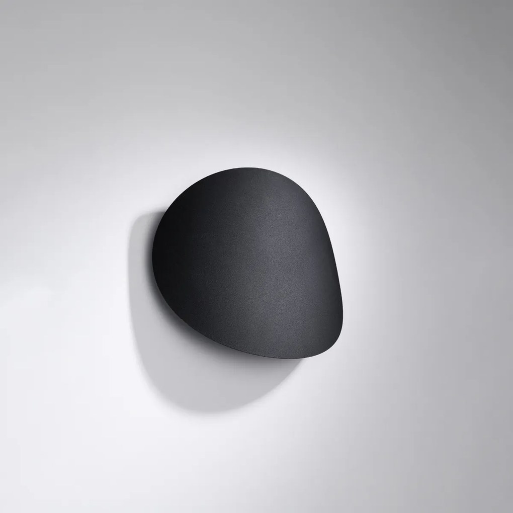 Sollux Lighting Nástěnné svítidlo SENSES černé