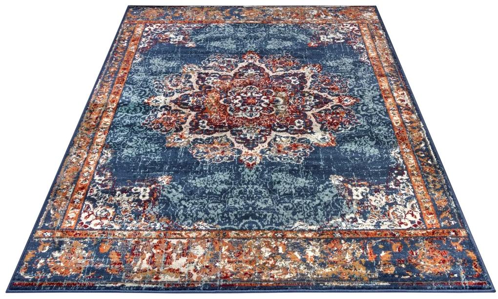 Hanse Home Collection koberce Kusový koberec Luxor 105637 Maderno Blue Multicolor - 120x170 cm