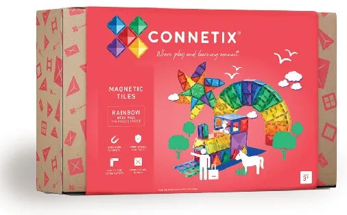 Connetix magnetická stavebnice Rainbow Mega Pack 212ks
