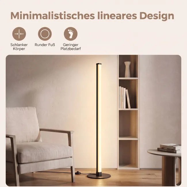 LED stojací lampa LFLB35023BD02