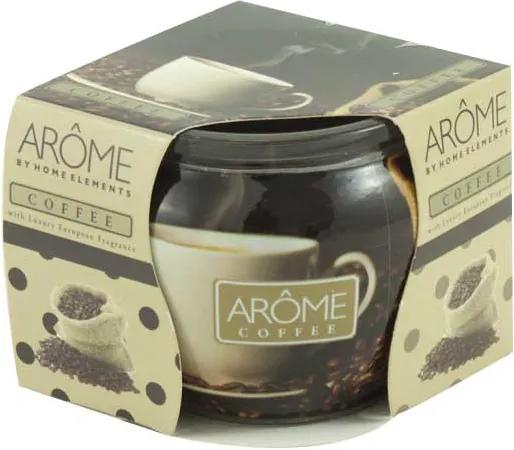 Arôme Vonná svíčka ve skle Coffee 85 g