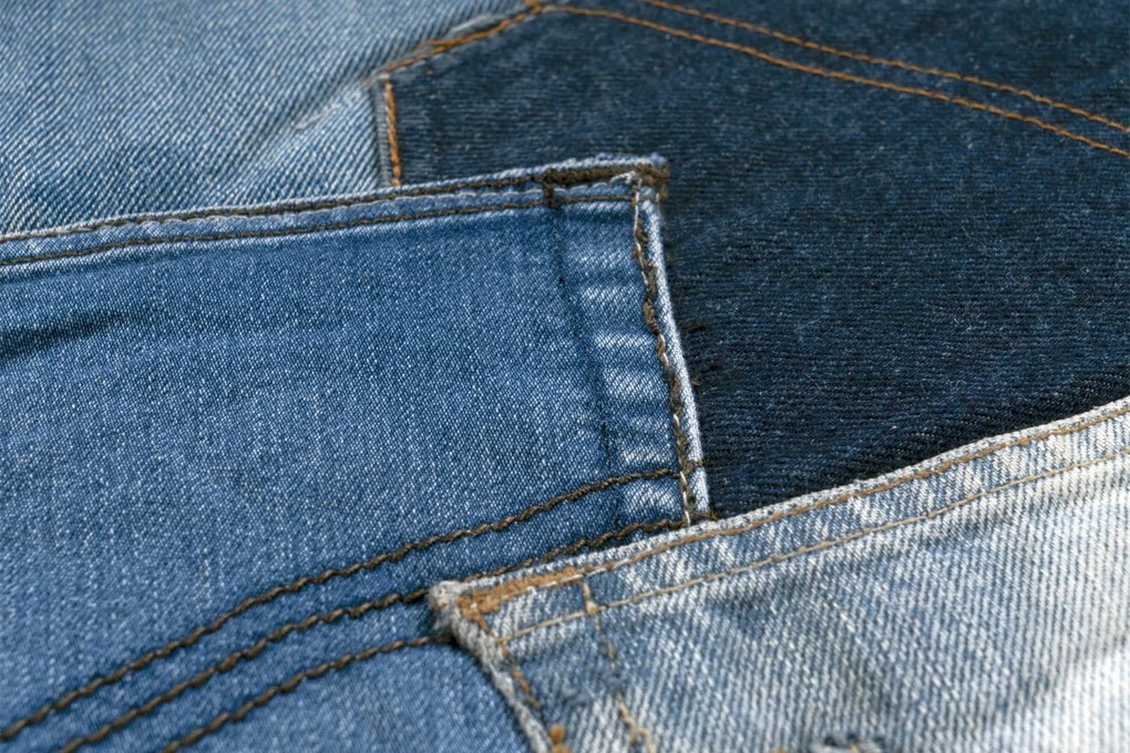 Obsession, Ručně všívaný kusový koberec My Denim Pocket 465 Blue, 80x150, modrá, chodba / předsíň