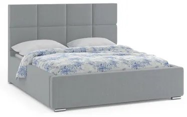 Čalouněná postel ONTARIO 140x200 cm Šedá
