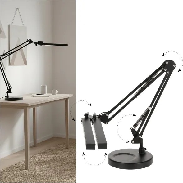 Brilagi - LED Stmívatelná stolní lampa VARIO LED/15W/230V 3000-6000K černá