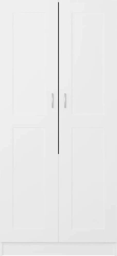 vidaXL Šatní skříň 82,5 x 51,5 x 180 cm dřevotříska [803434] Barva: Bílá