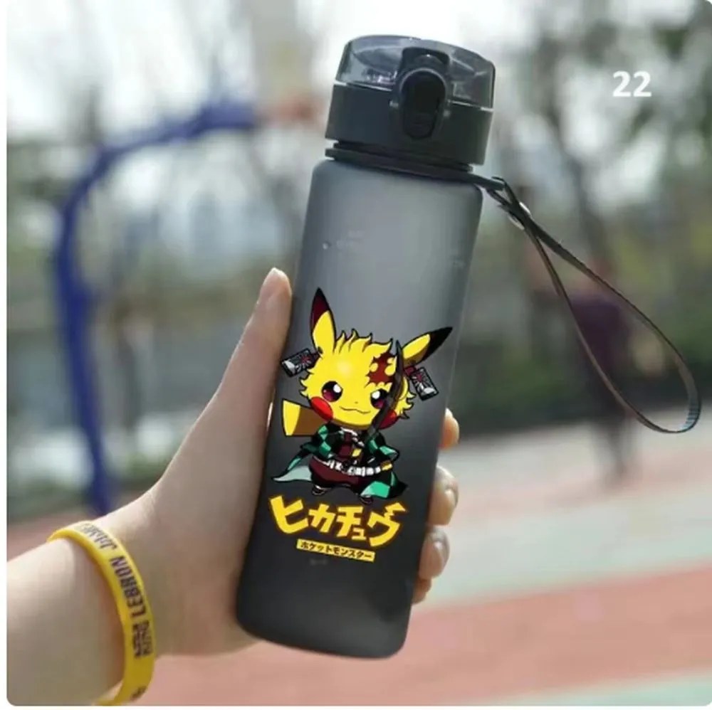 Plastová láhev s motivem Pokémonů (560 ml) Barva: 22