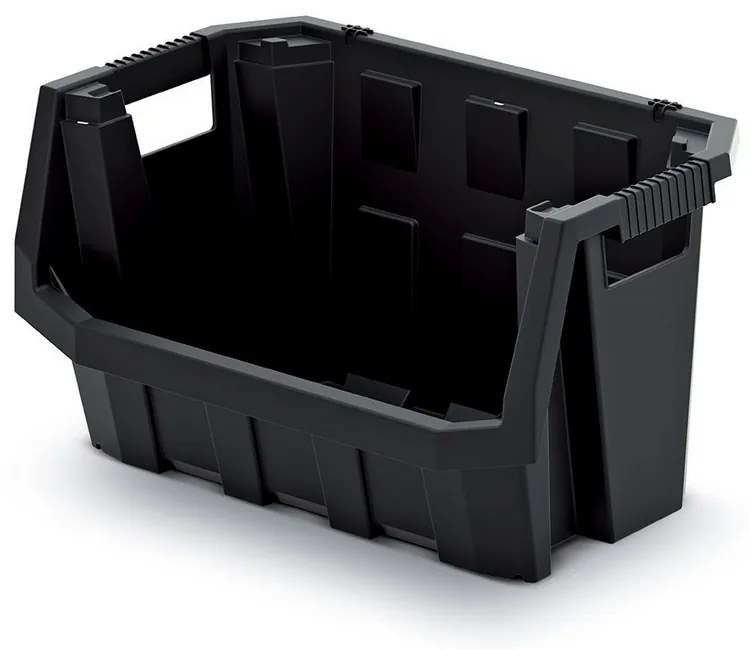 Úložný box 58 × 38 × 34,2 cm, černá