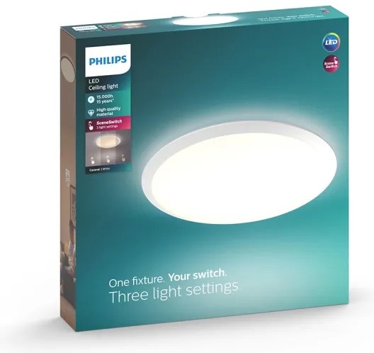 Philips 32809/31/P0 - LED Stmívatelné stropní svítidlo CANAVAL LED/18W/230V