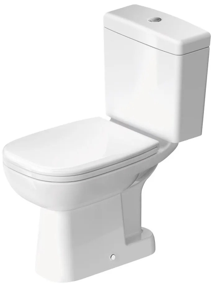 Duravit 21110100002 - WC kombi D-CODE keramika/lesklá bílá 21110100002