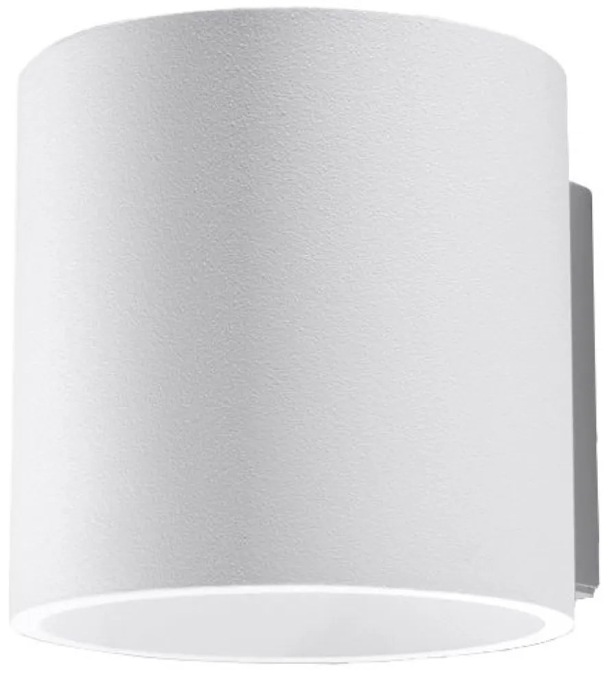 Sollux Lighting Nástěnné svítidlo ORBIS 1 bílé
